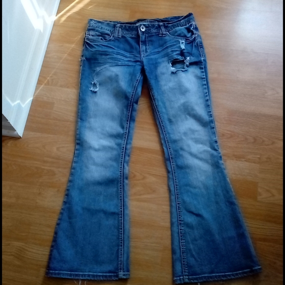 Vanity | Jeans | Vanity Jrs Denim Distressed Blue Jeans | Poshmark